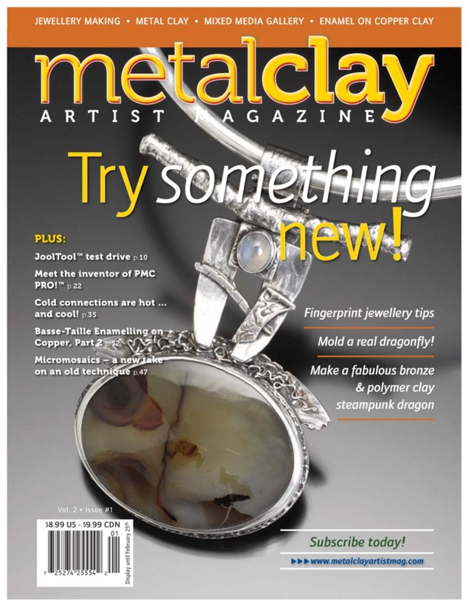 Metal Clay Artist-Spring 2011 Magazine - Get your Digital Subscription