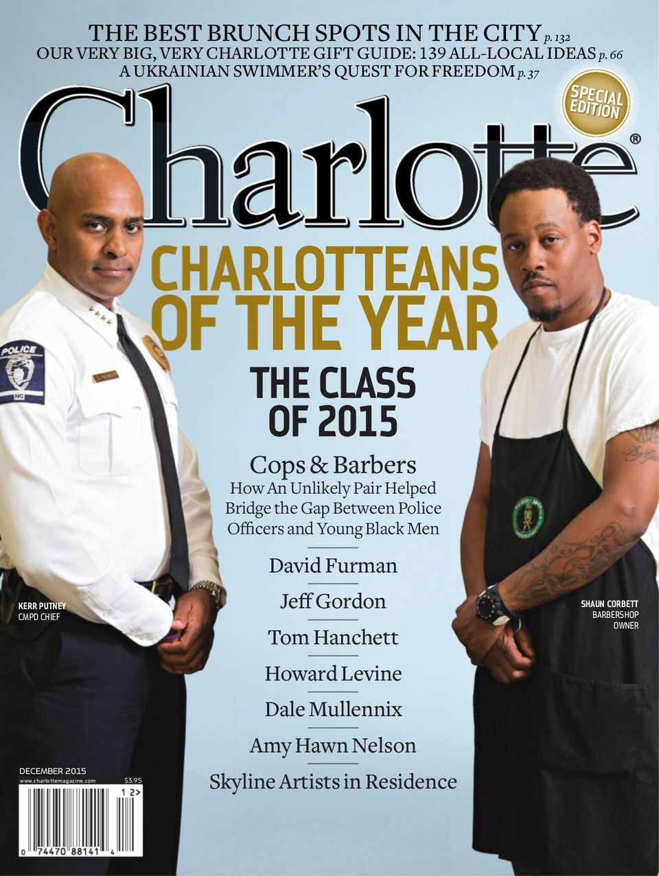 Charlotte Magazine-December 2015 Magazine - Get your Digital Subscription
