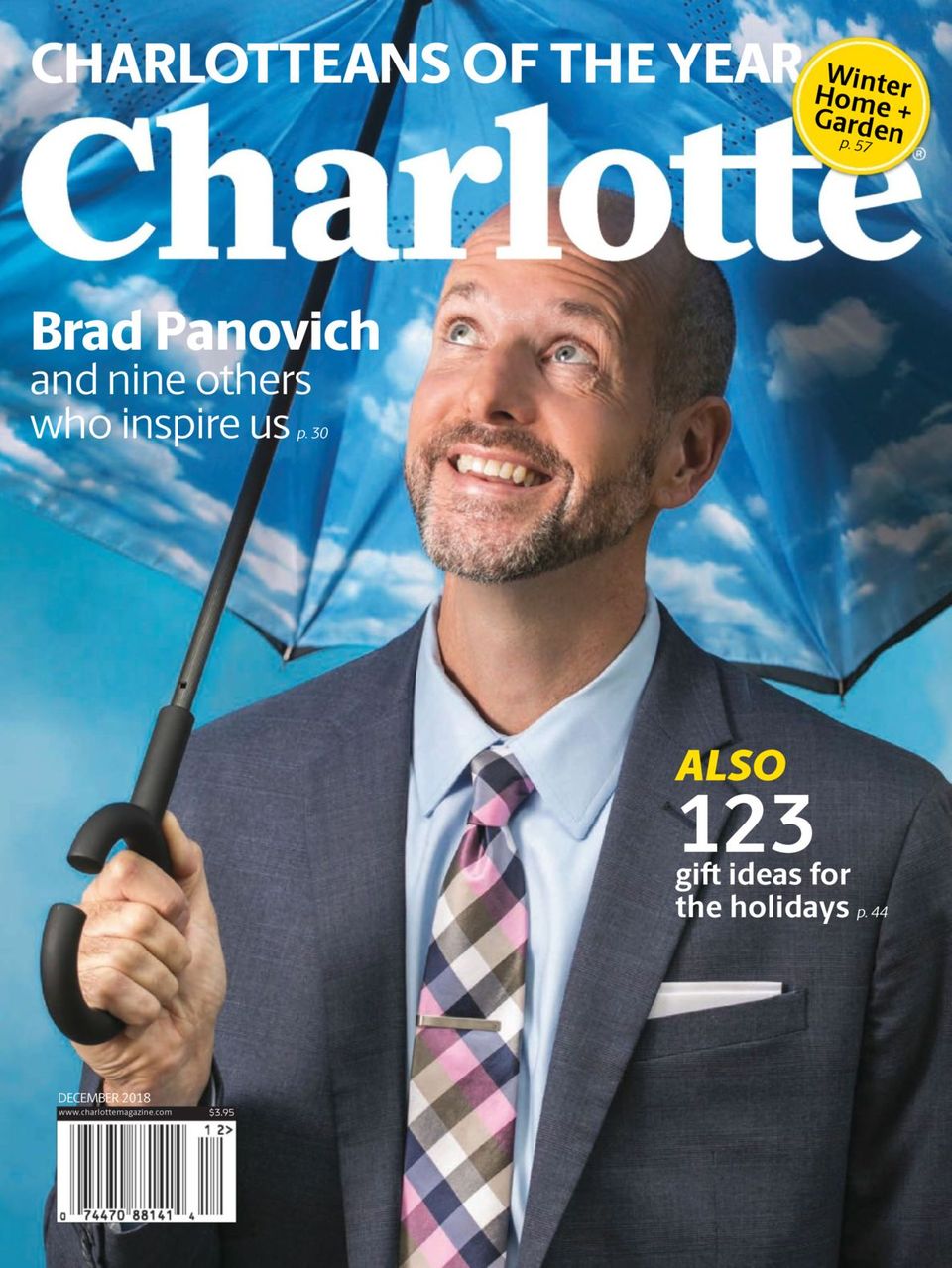 Charlotte Magazine-December 2018 Magazine - Get your Digital Subscription