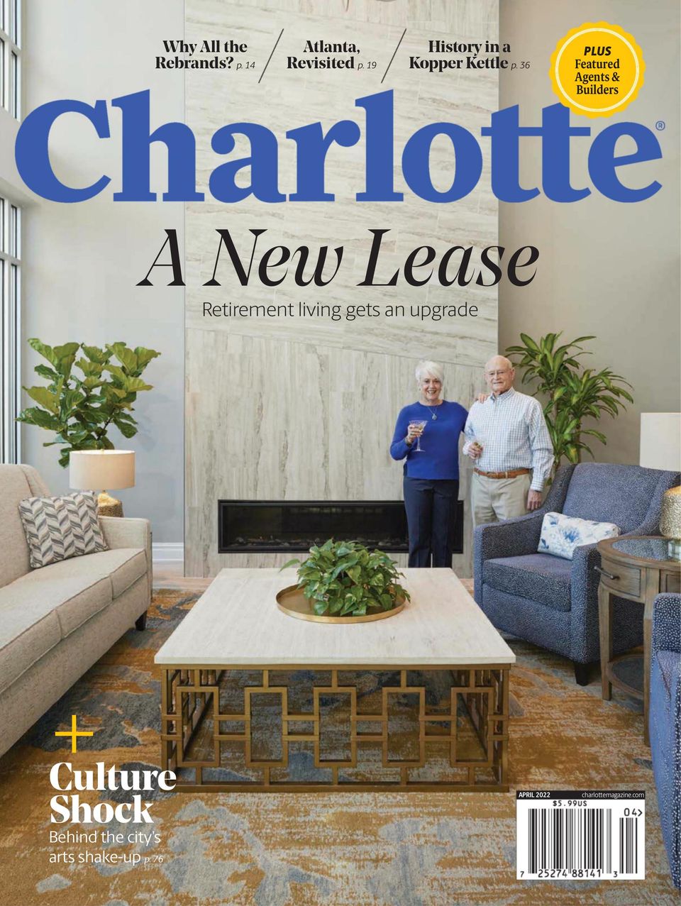 Charlotte Magazine-April 2022 Magazine - Get your Digital Subscription