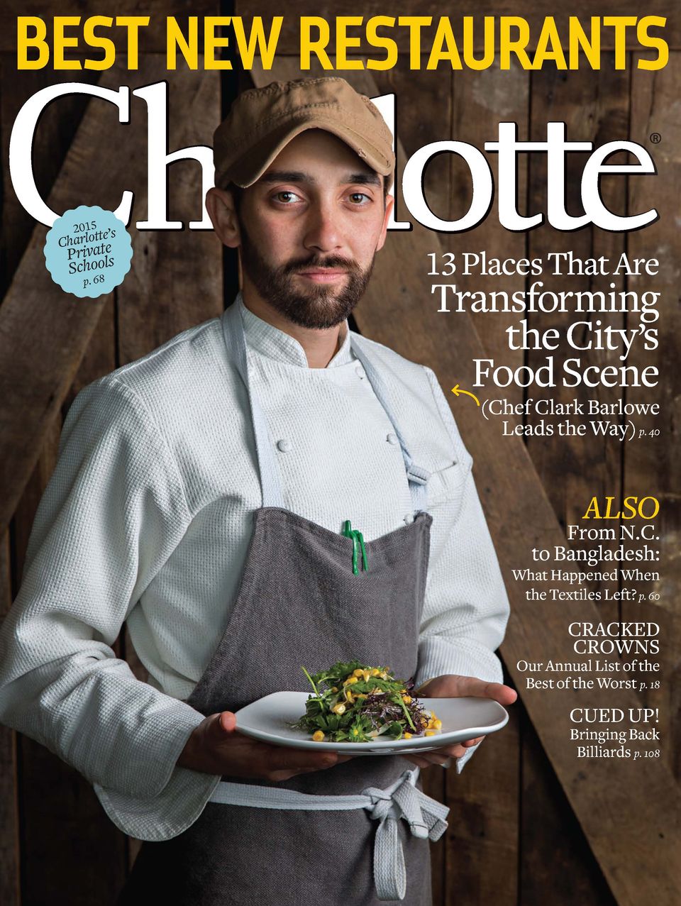 Charlotte Magazine-January 2015 Magazine - Get your Digital Subscription