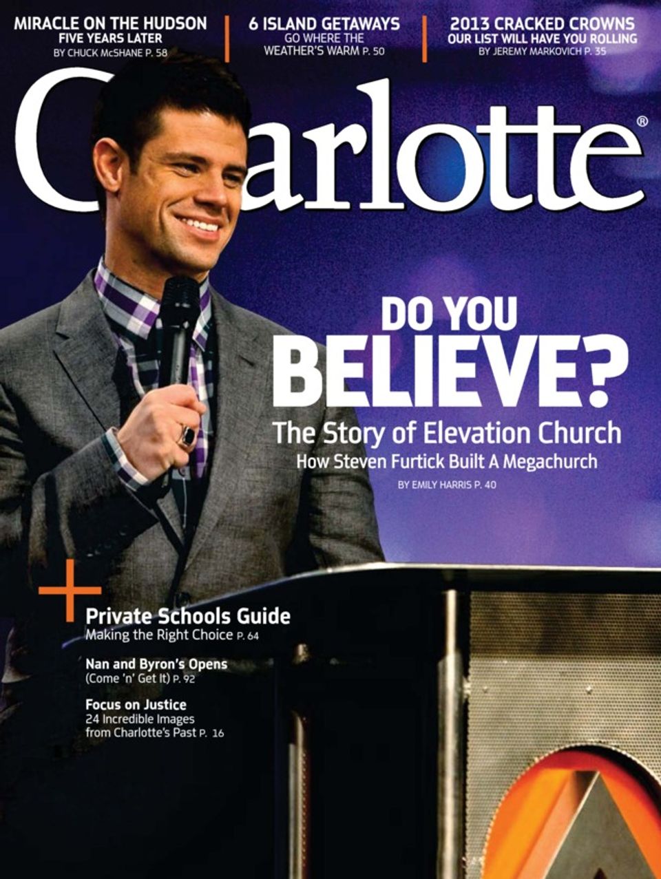 Charlotte Magazine-January 2014 Magazine - Get your Digital Subscription