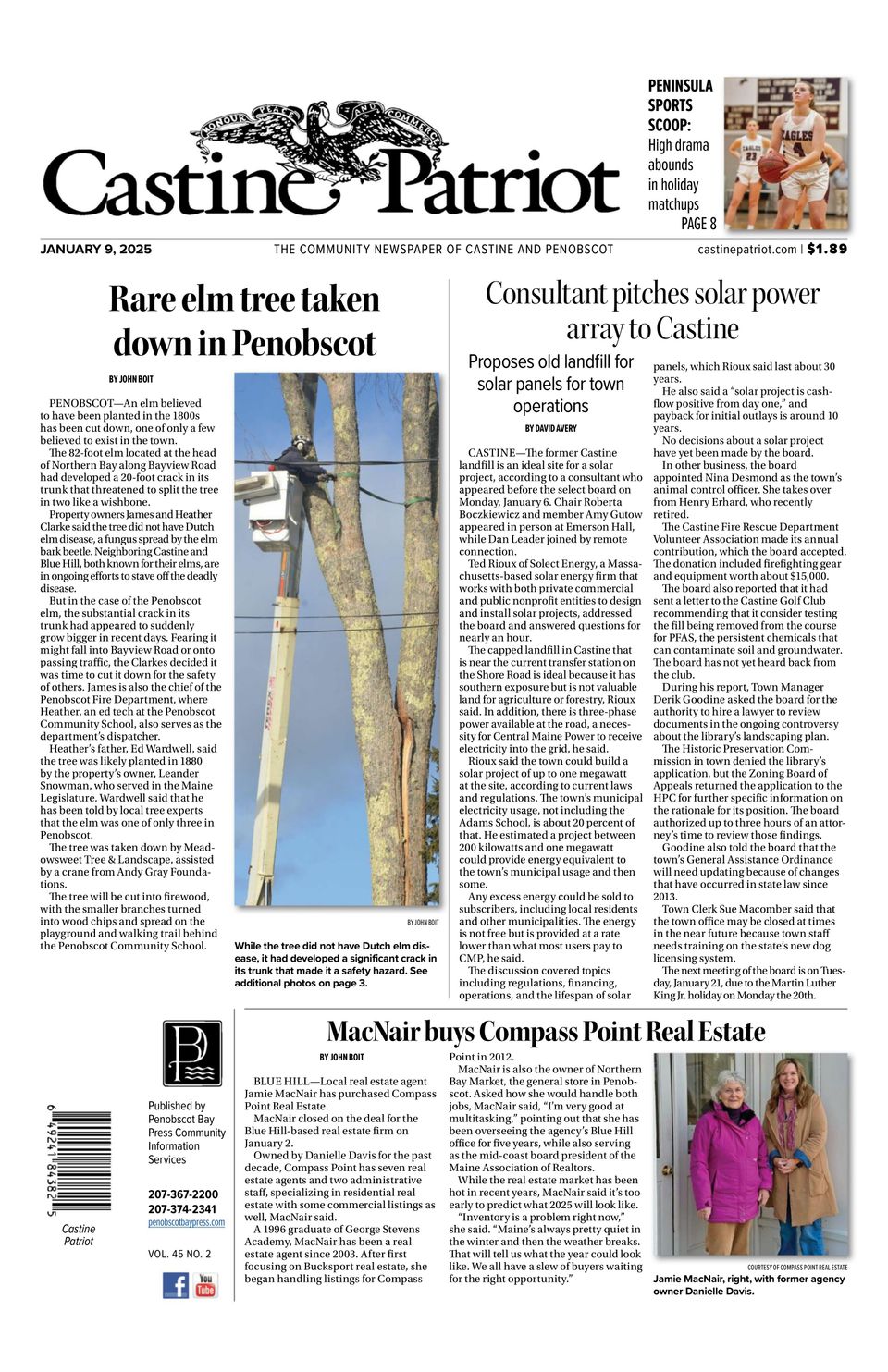 Get digital access to Castine Patriot - January 9, 2025 issue | Magzter.com