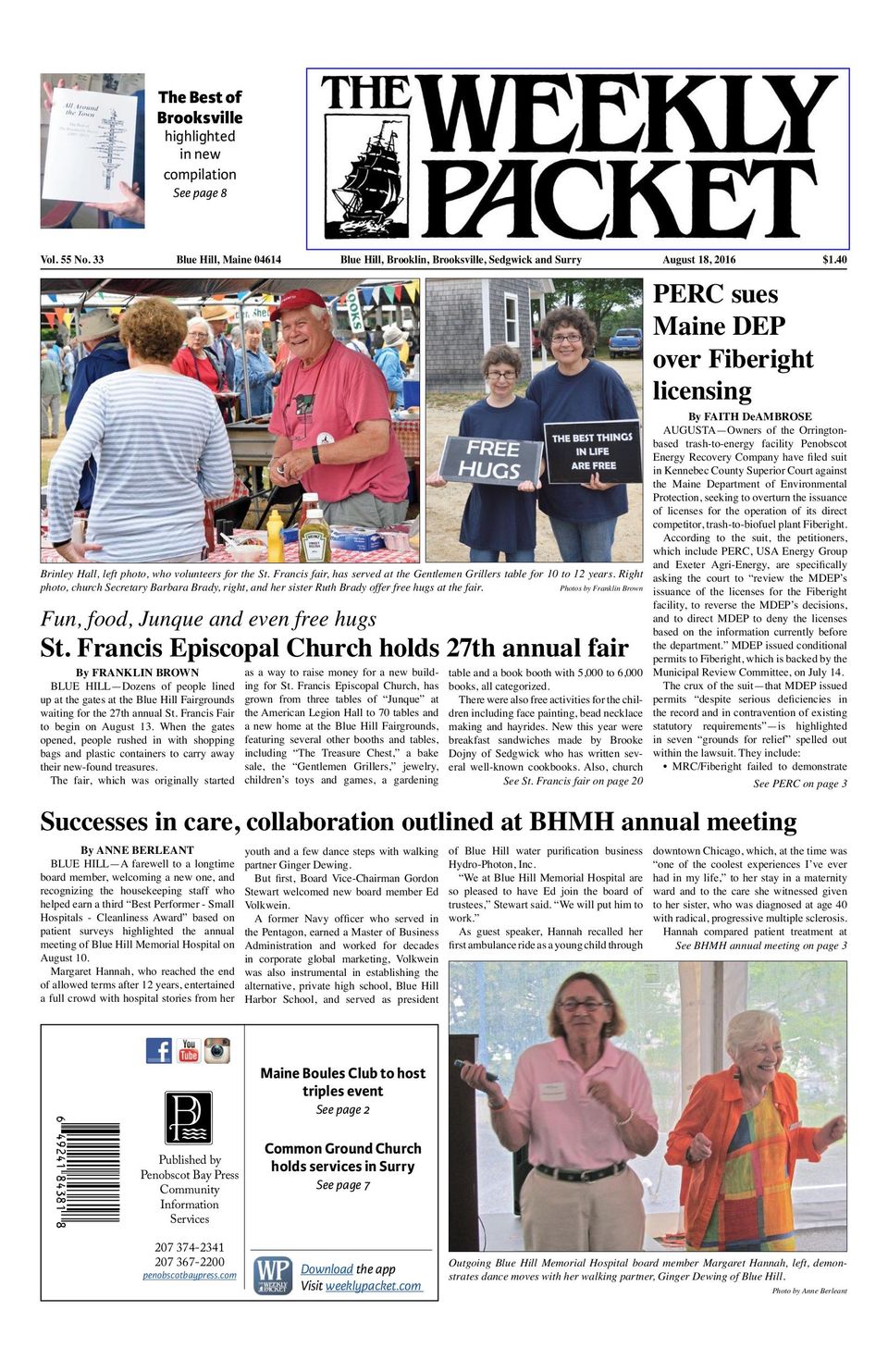 The Weekly Packet-08/18/2016 Newspaper - Get your Digital Subscription