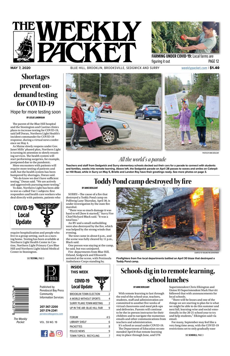 Get digital access to The Weekly Packet - 5/7/2020 issue | Magzter.com