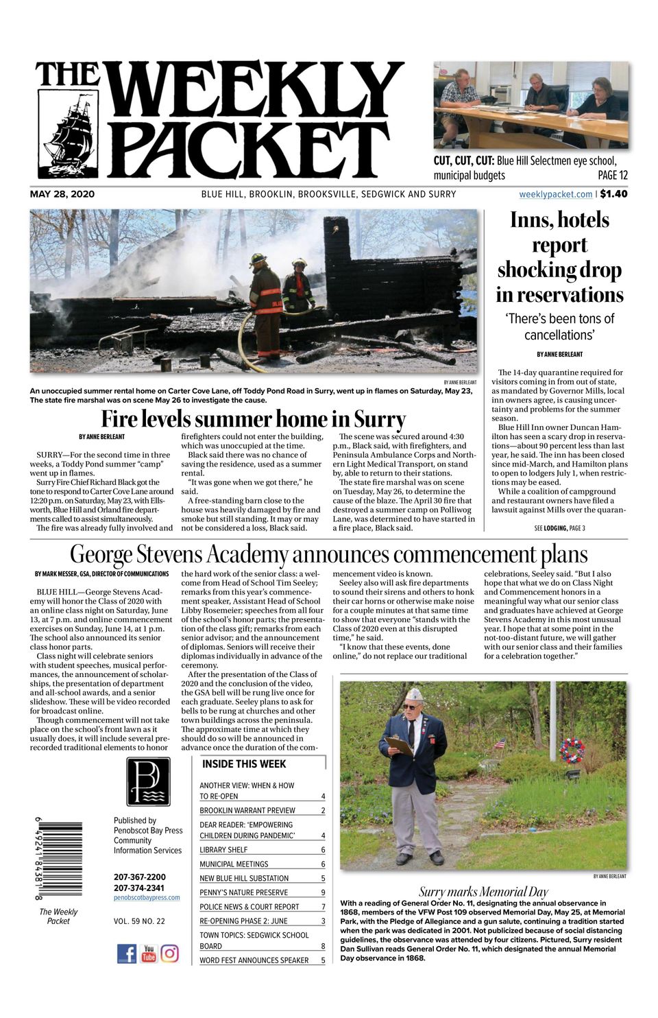 The Weekly Packet-05/28/2020 Newspaper - Get your Digital Subscription