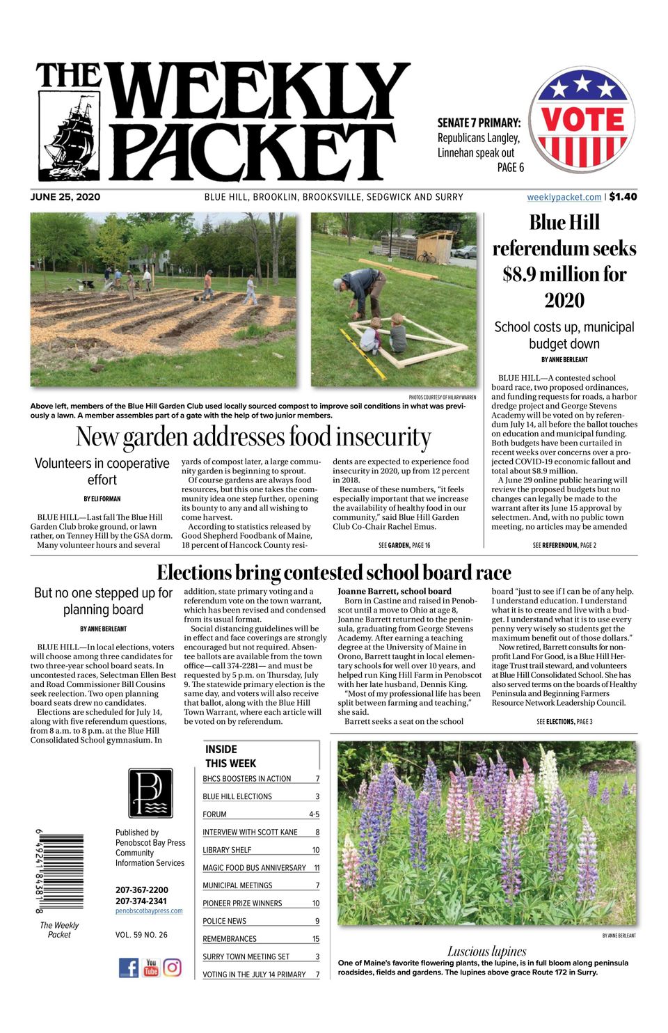 The Weekly Packet-06/25/2020 Newspaper - Get your Digital Subscription