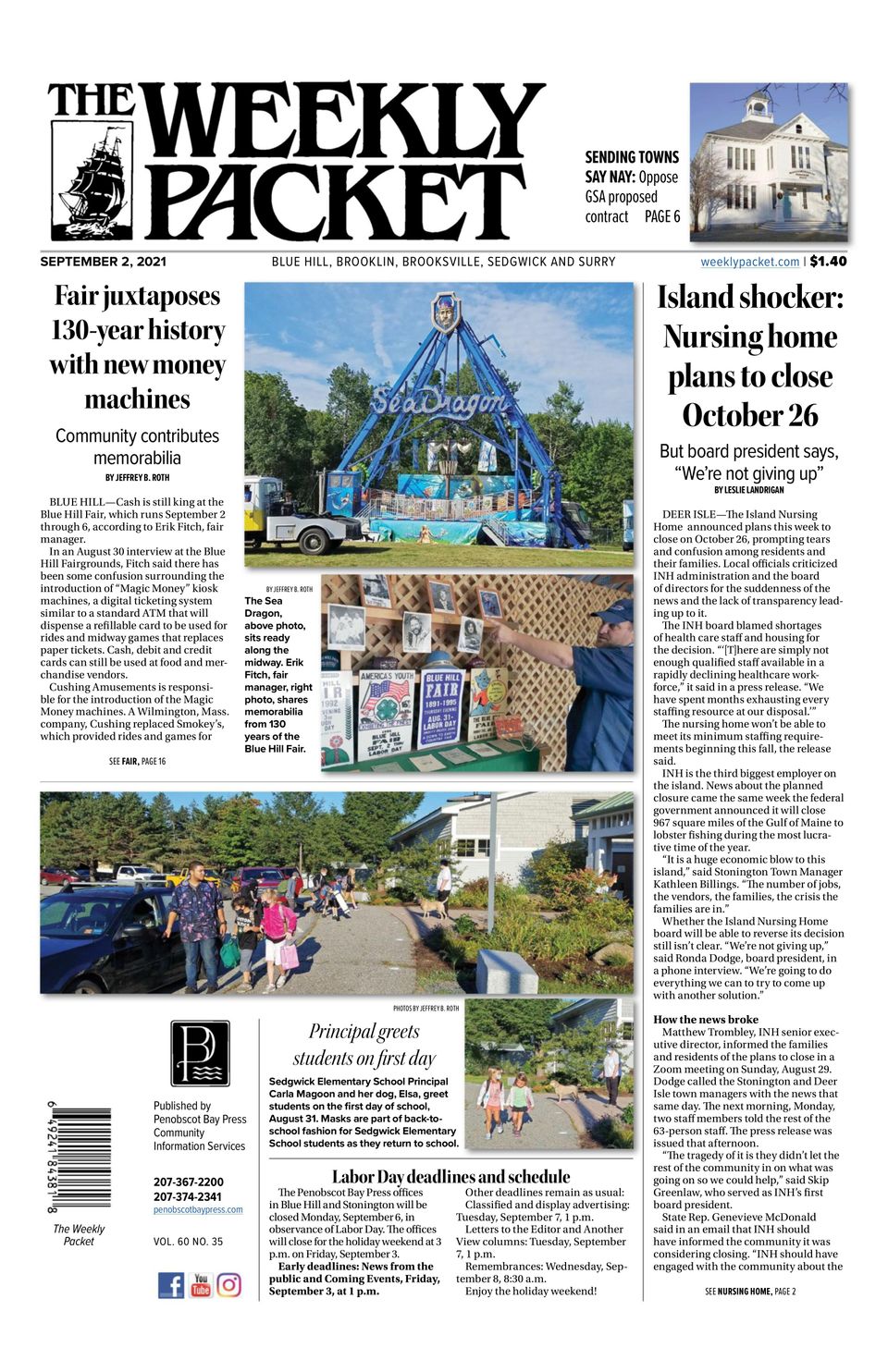 The Weekly Packet-September 2, 2021 Newspaper - Get your Digital ...