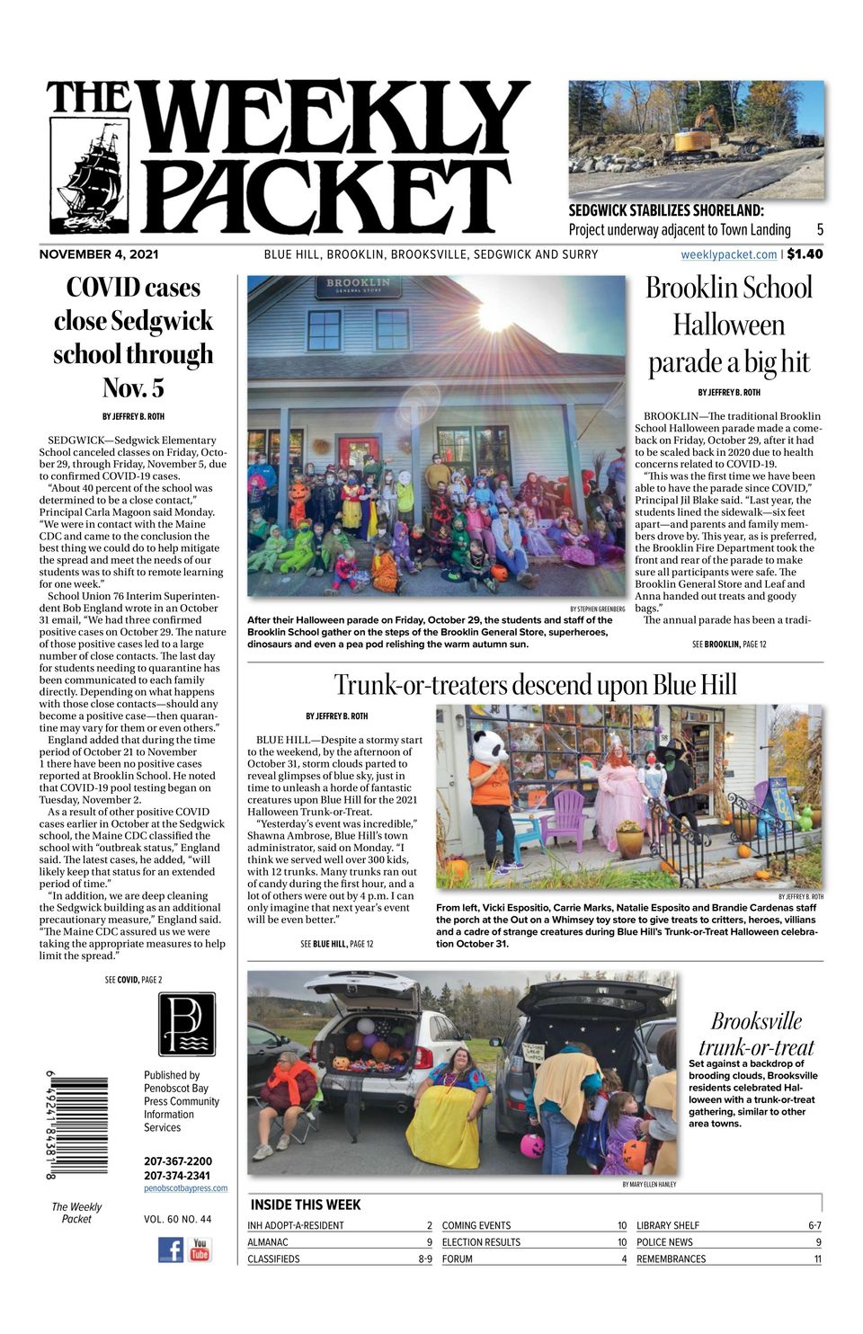 The Weekly Packet-November 4, 2021 Newspaper - Get your Digital ...