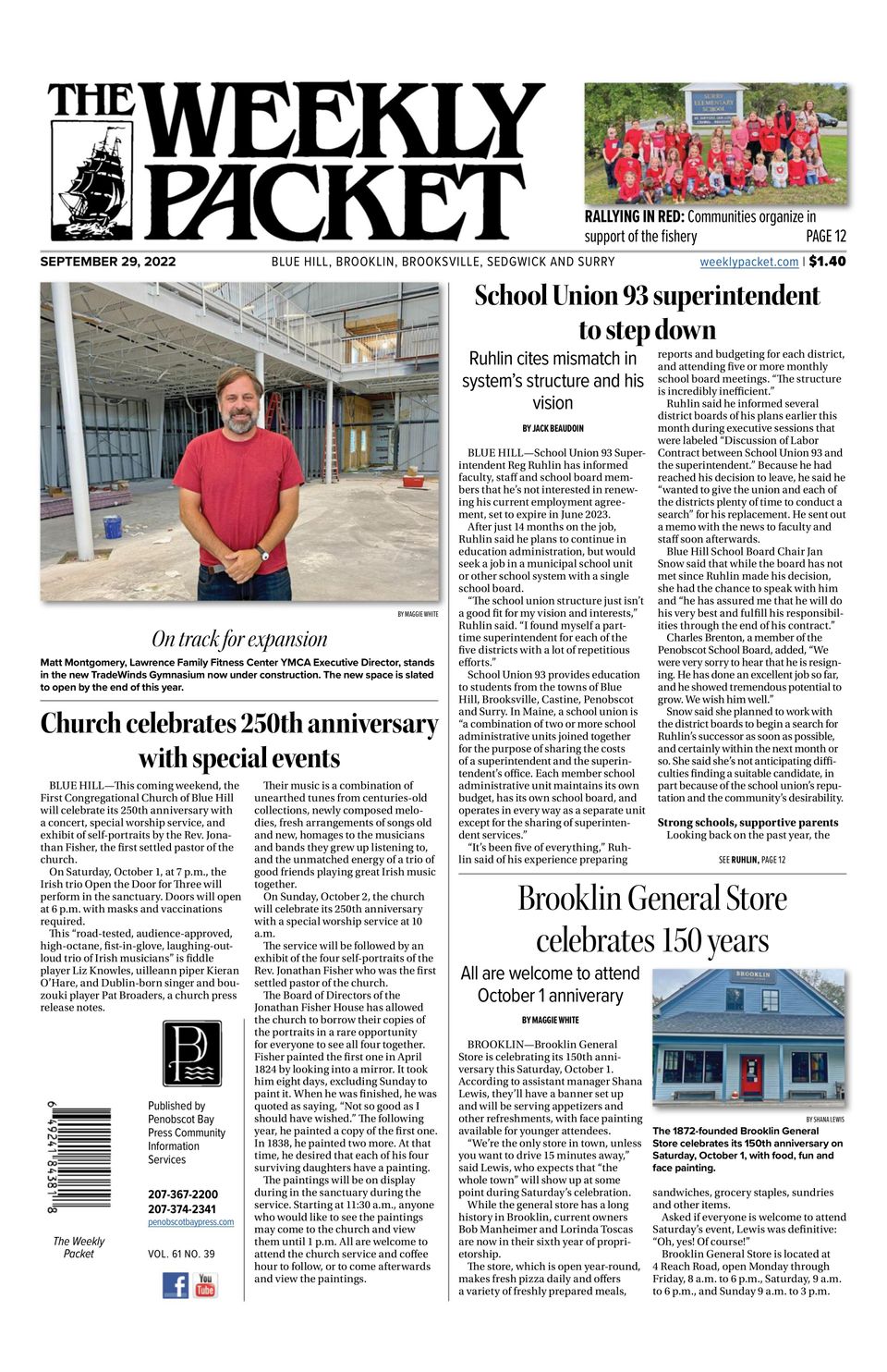 The Weekly Packet-September 29, 2022 Newspaper