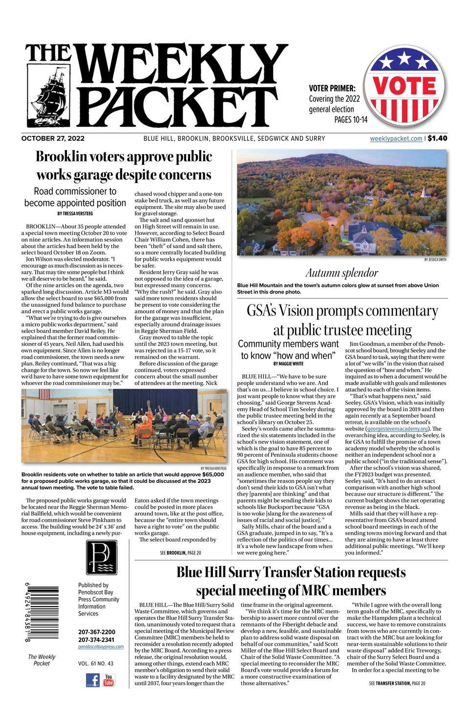 The Weekly Packet-October 27, 2022 Newspaper - Get your Digital ...