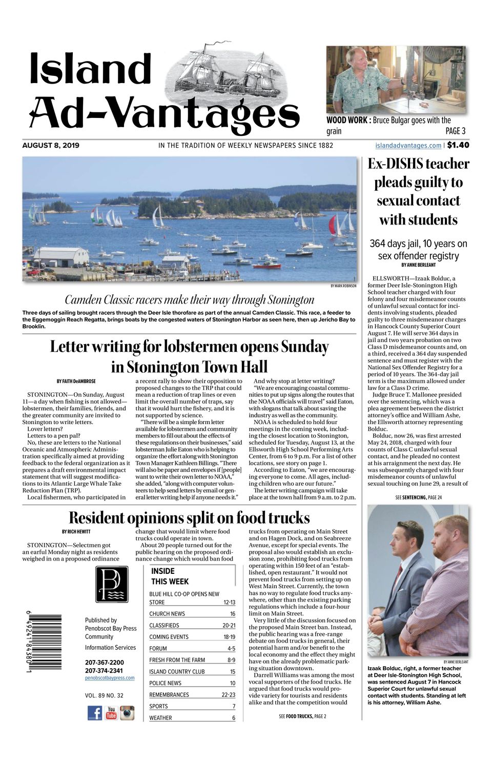 Island Ad-Vantages-08/08/2019 Newspaper - Get your Digital Subscription