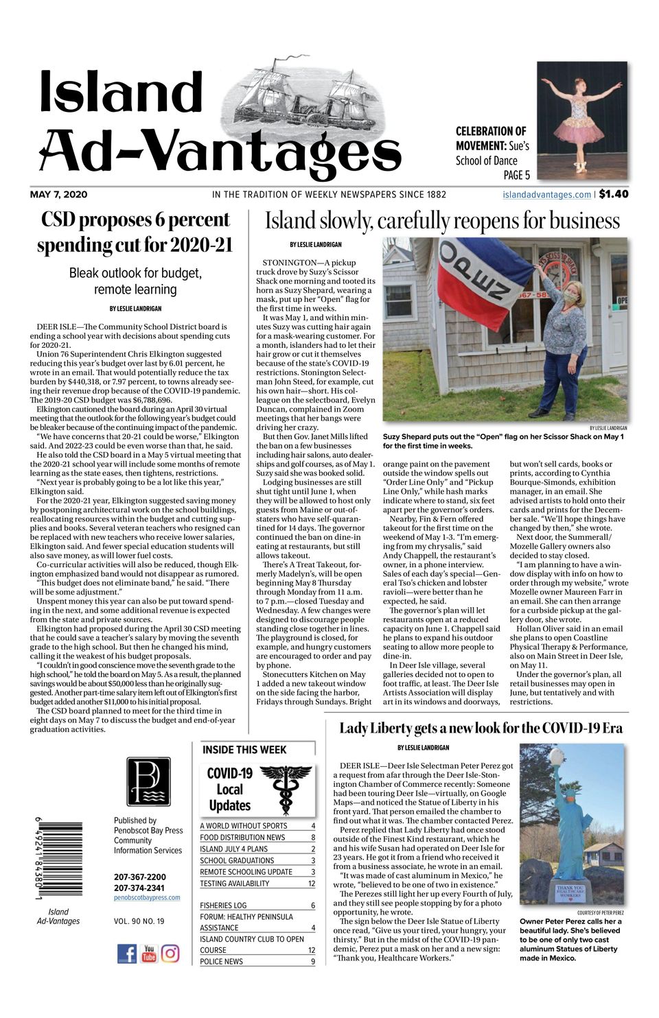Island Ad-Vantages-5/7/2020 Newspaper - Get your Digital Subscription