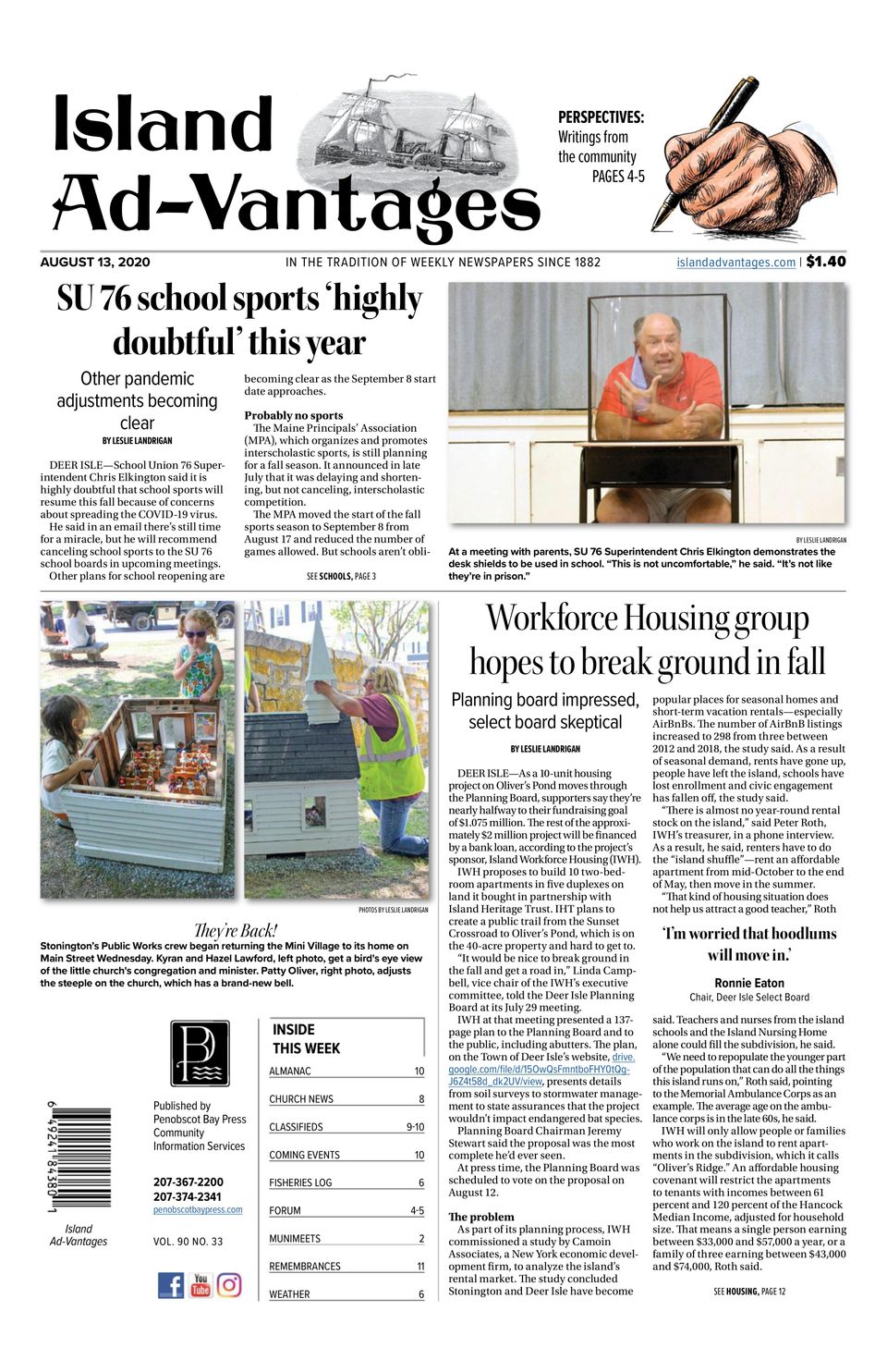 Island Ad-Vantages-08/13/2020 Newspaper - Get your Digital Subscription