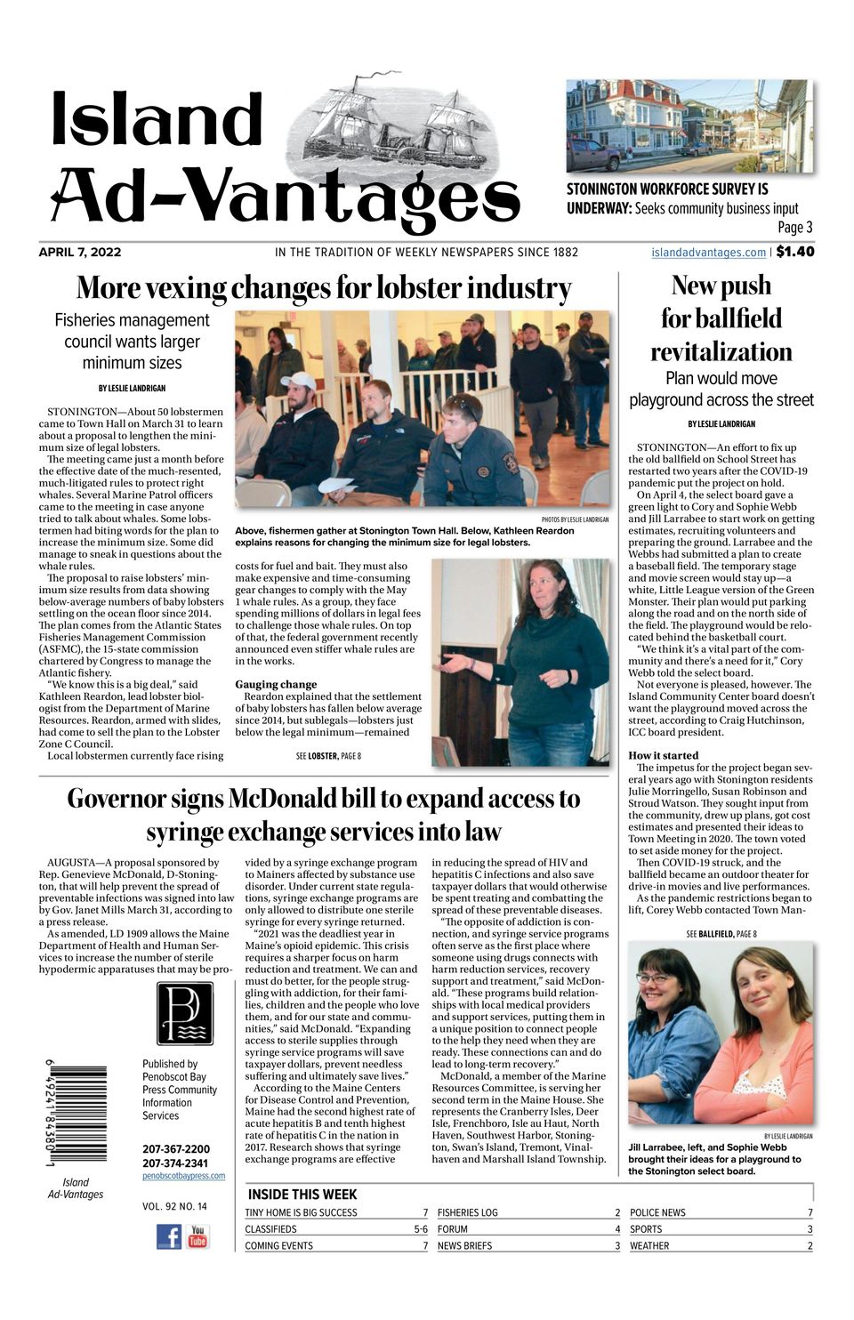 Island Ad-Vantages-April 7, 2022 Newspaper - Get your Digital Subscription
