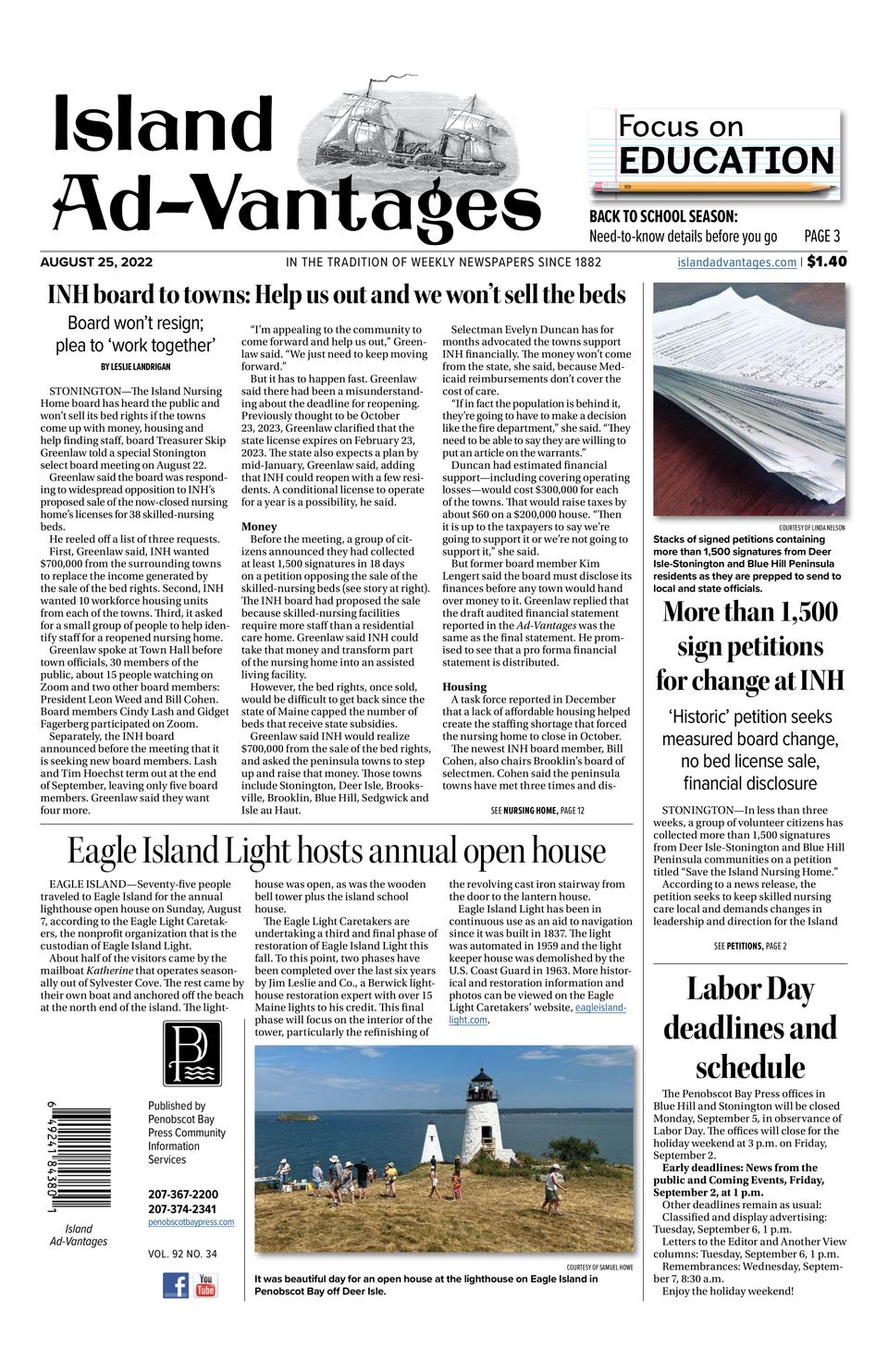 Island Ad-Vantages-August 25, 2022 Newspaper - Get your Digital ...