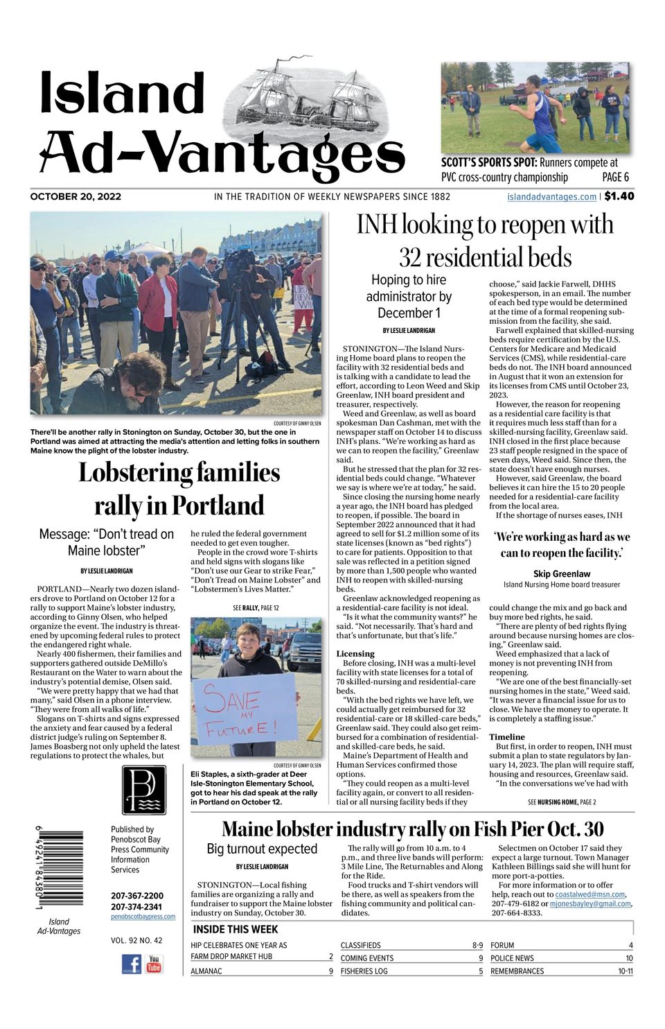 Island Ad-Vantages-October 20, 2022 Newspaper - Get your Digital ...