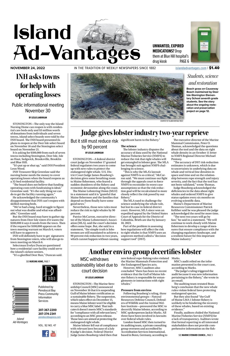 Island Ad-Vantages-November 24, 2022 Newspaper