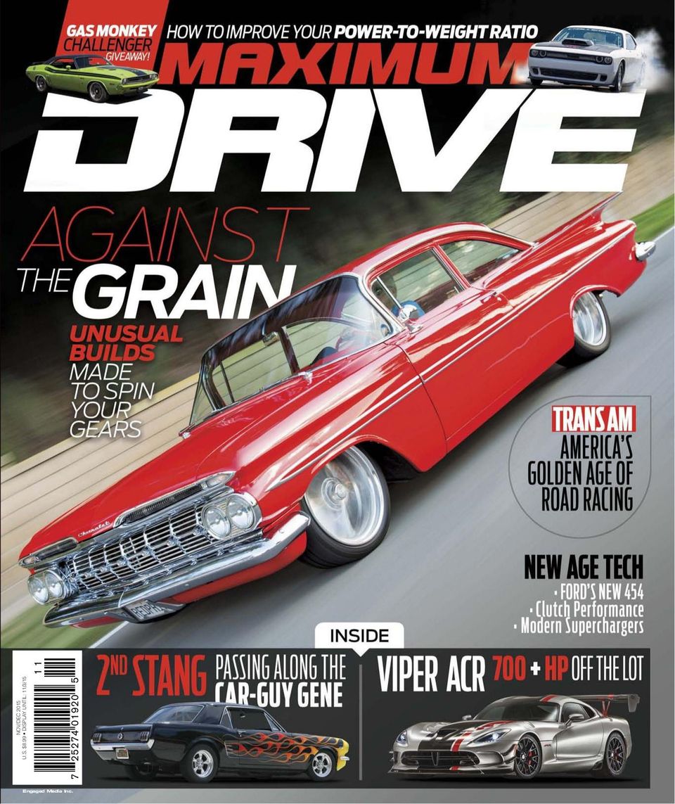 Get digital access to Maximum Drive - November-December 2015 issue | Magzter.com