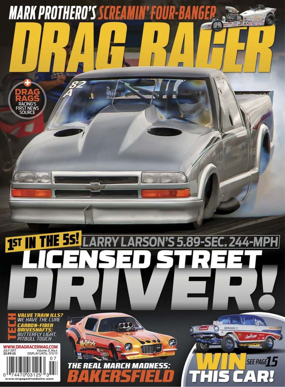 Get digital access to Drag Racer - July 2017 issue | Magzter.com