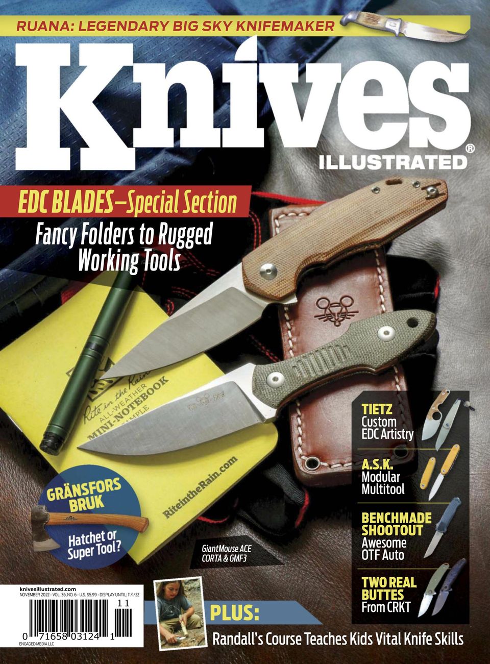 Knives Illustrated-November 2022 Magazine - Get your Digital Subscription