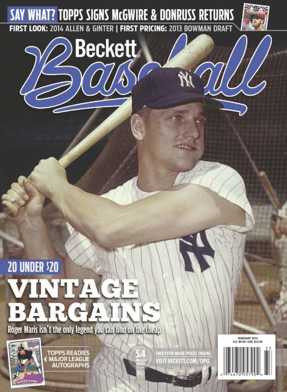 Get Digital Access To Beckett Baseball - February 2014 Issue