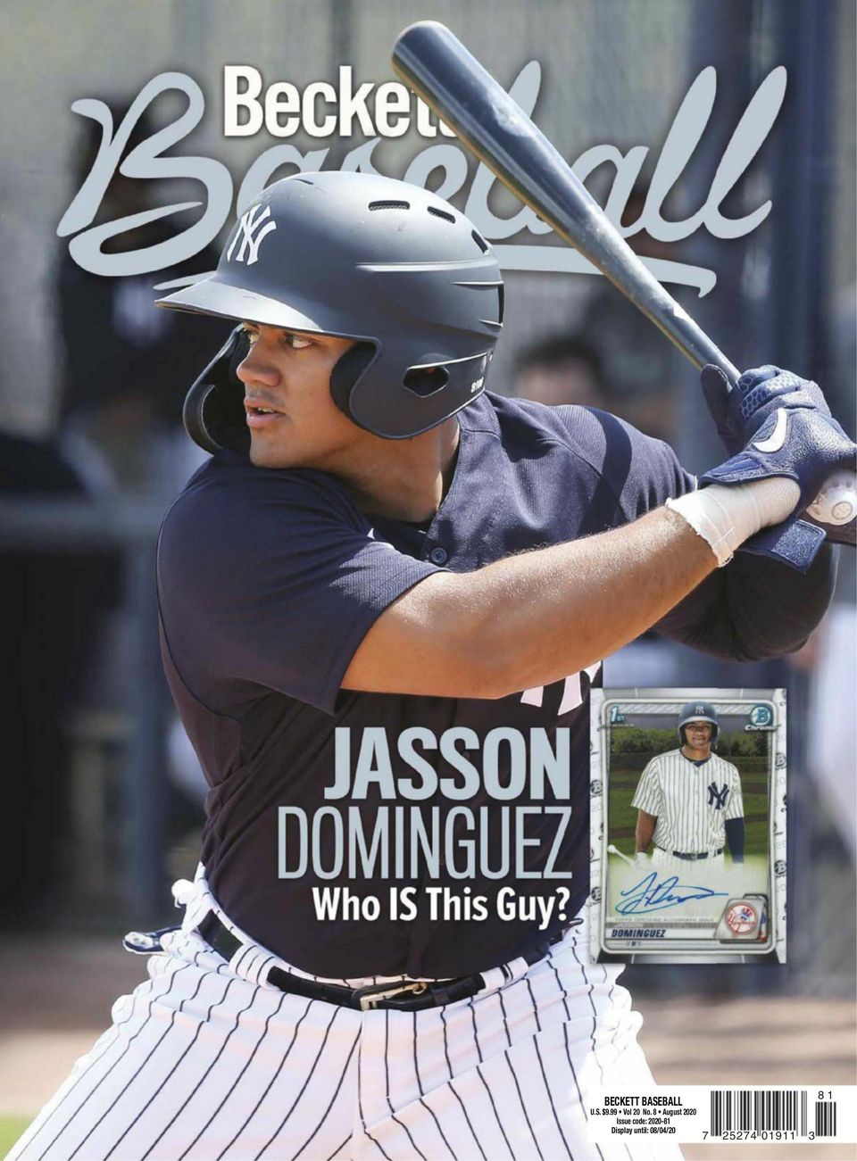 Get Digital Access To Beckett Baseball - August 2020 Issue