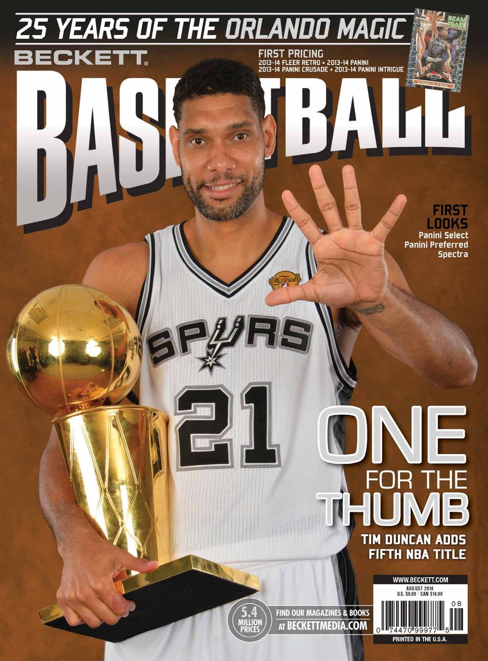 Get digital access to Beckett Basketball - August 2014 issue | Magzter.com