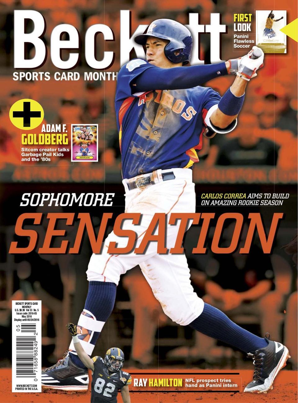 Beckett Sports Card Monthly-may 2016 Magazine