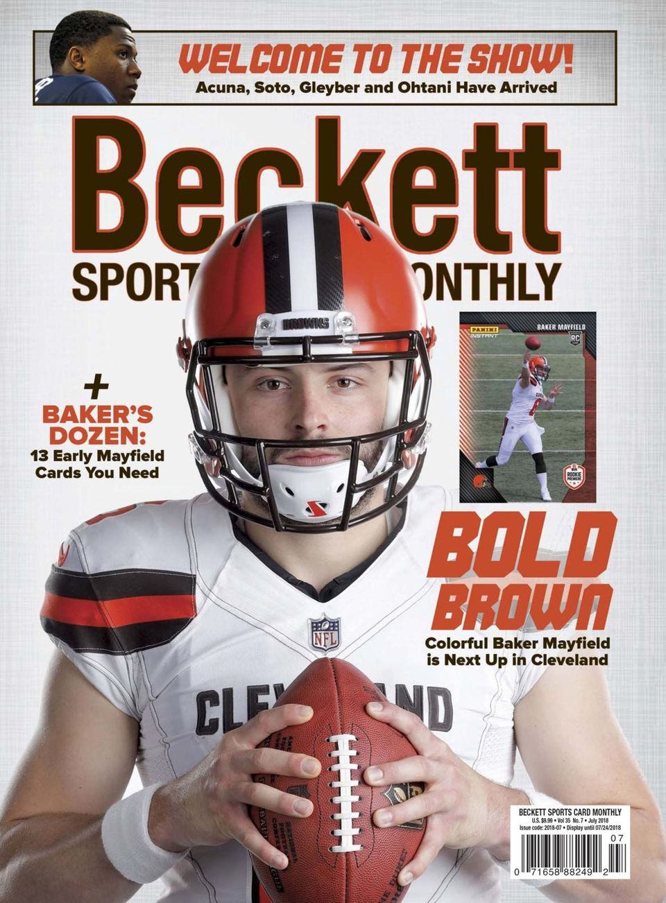 Beckett Sports Card Monthly-july 2018 Magazine