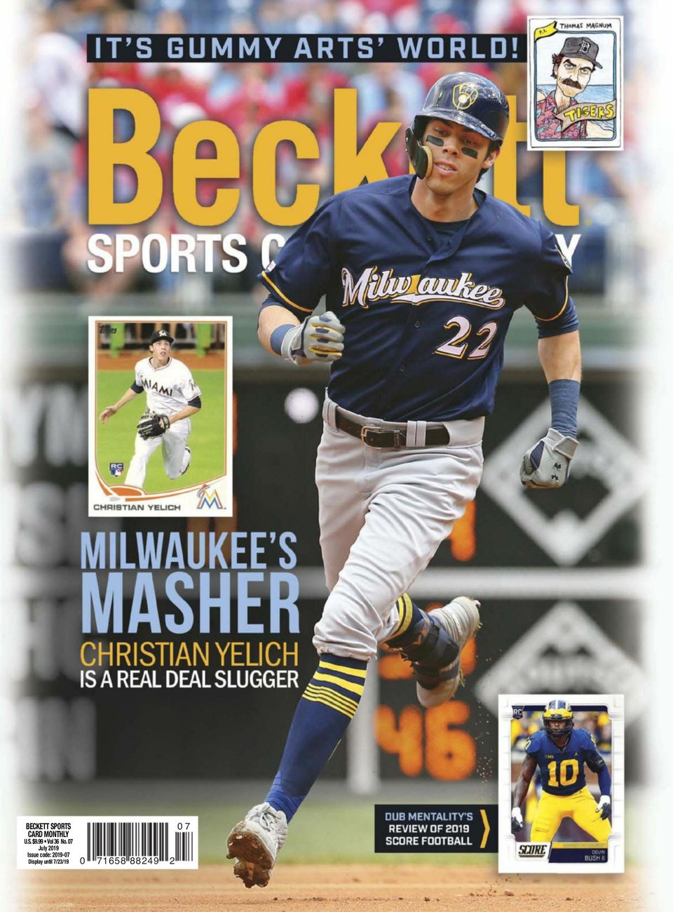 Beckett Sports Card Monthly-july 2019 Magazine