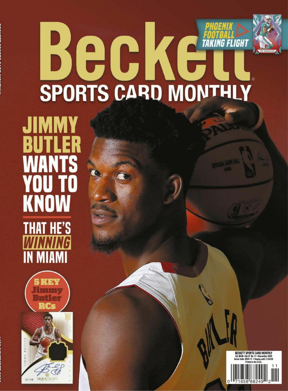 Beckett Sports Card Monthly-November 2020 Magazine