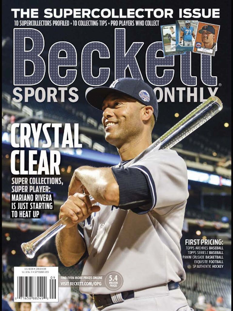 Get Digital Access To Beckett Sports Card Monthly - September 2013 