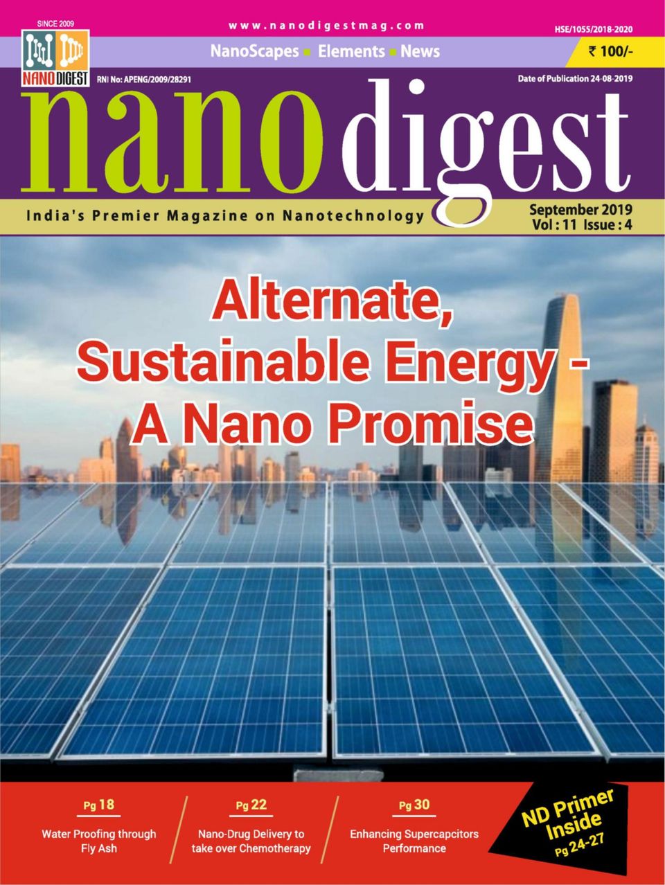 Nano Digest-September 2019 Magazine - Get your Digital Subscription