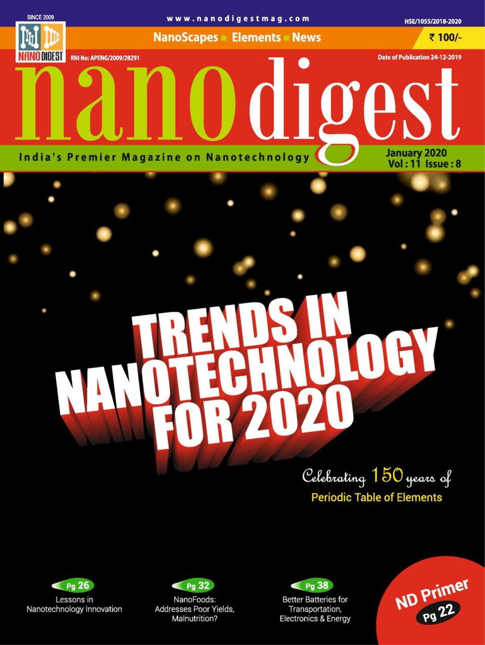 Nano Digest-January 2020 Magazine - Get your Digital Subscription