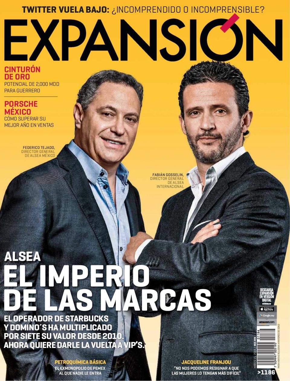 EXPANSIÓN-Marzo 2016 - 1186 Magazine - Get your Digital Subscription