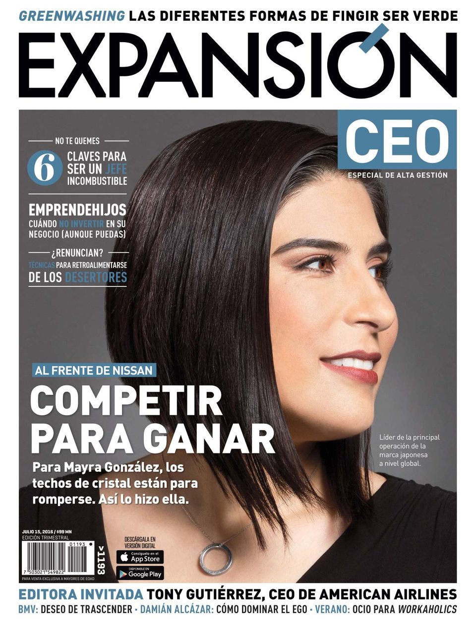 EXPANSIÓN-Julio 2016 - 1193 Magazine - Get your Digital Subscription