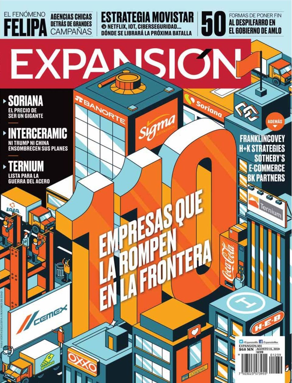 Get digital access to EXPANSIÓN - Agosto 2018 - 1239 issue | Magzter.com