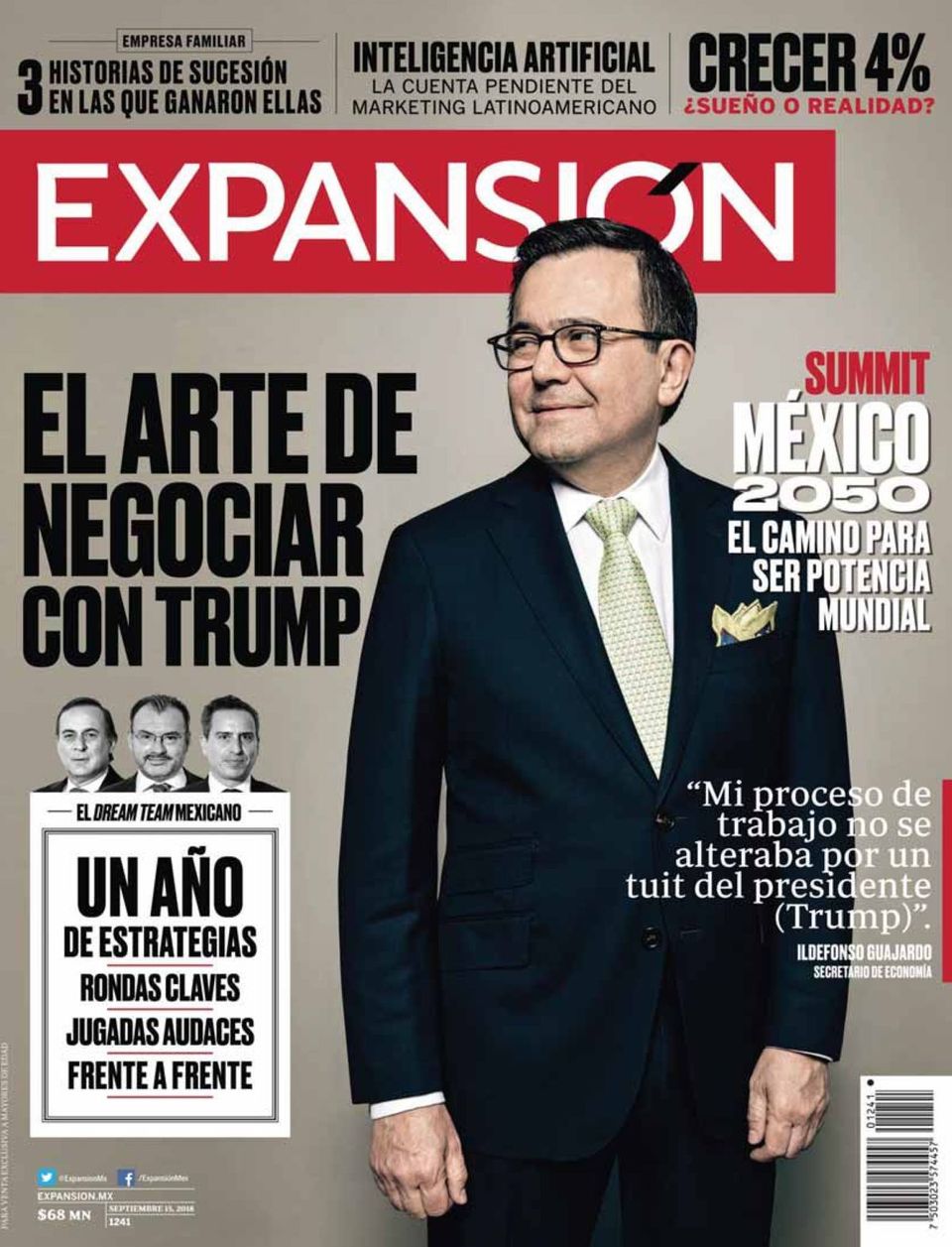 EXPANSIÓN-Septiembre 2018 - 1241 Magazine - Get your Digital Subscription