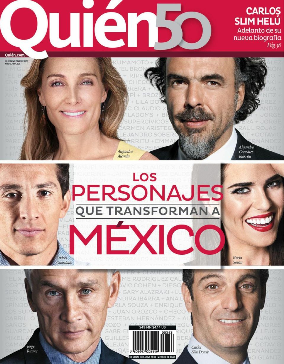 Quién-Noviembre 2015 - 353 Magazine - Get your Digital Subscription