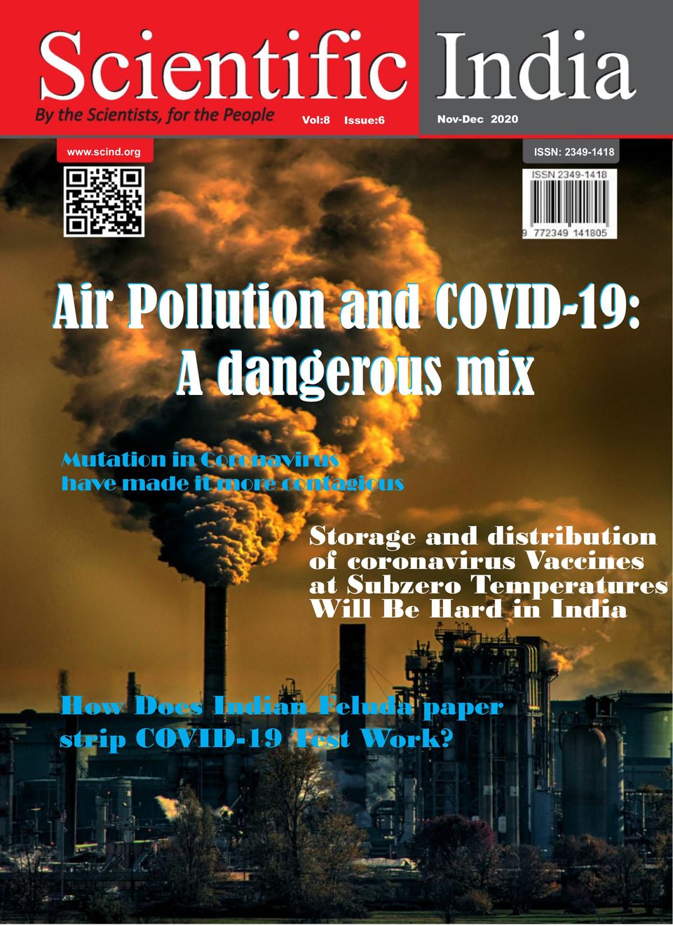 Get digital access to Scientific India - November - December 2020 issue ...