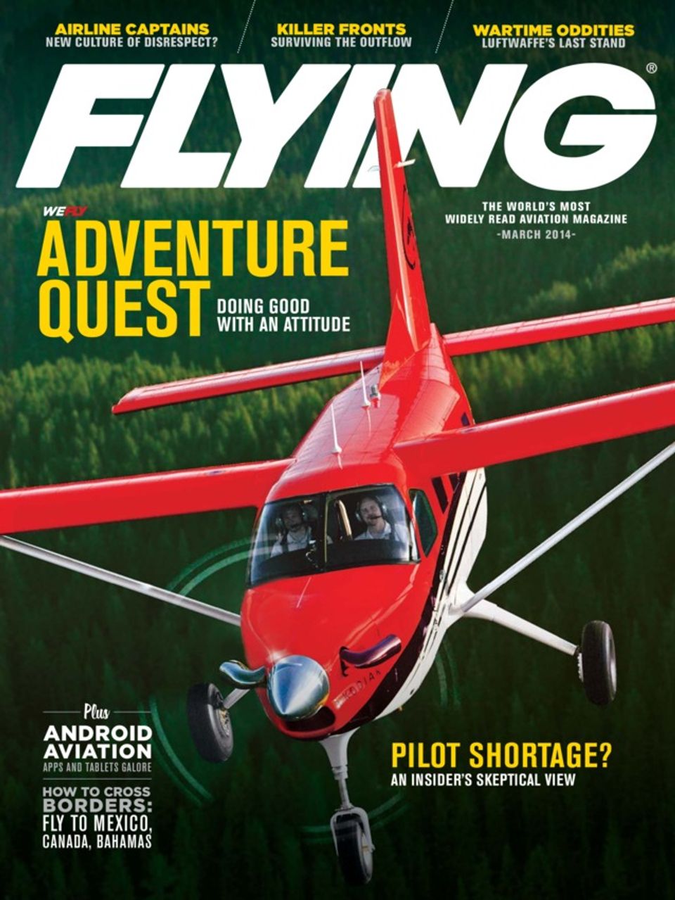 Flying-March 2014 Magazine - Get your Digital Subscription