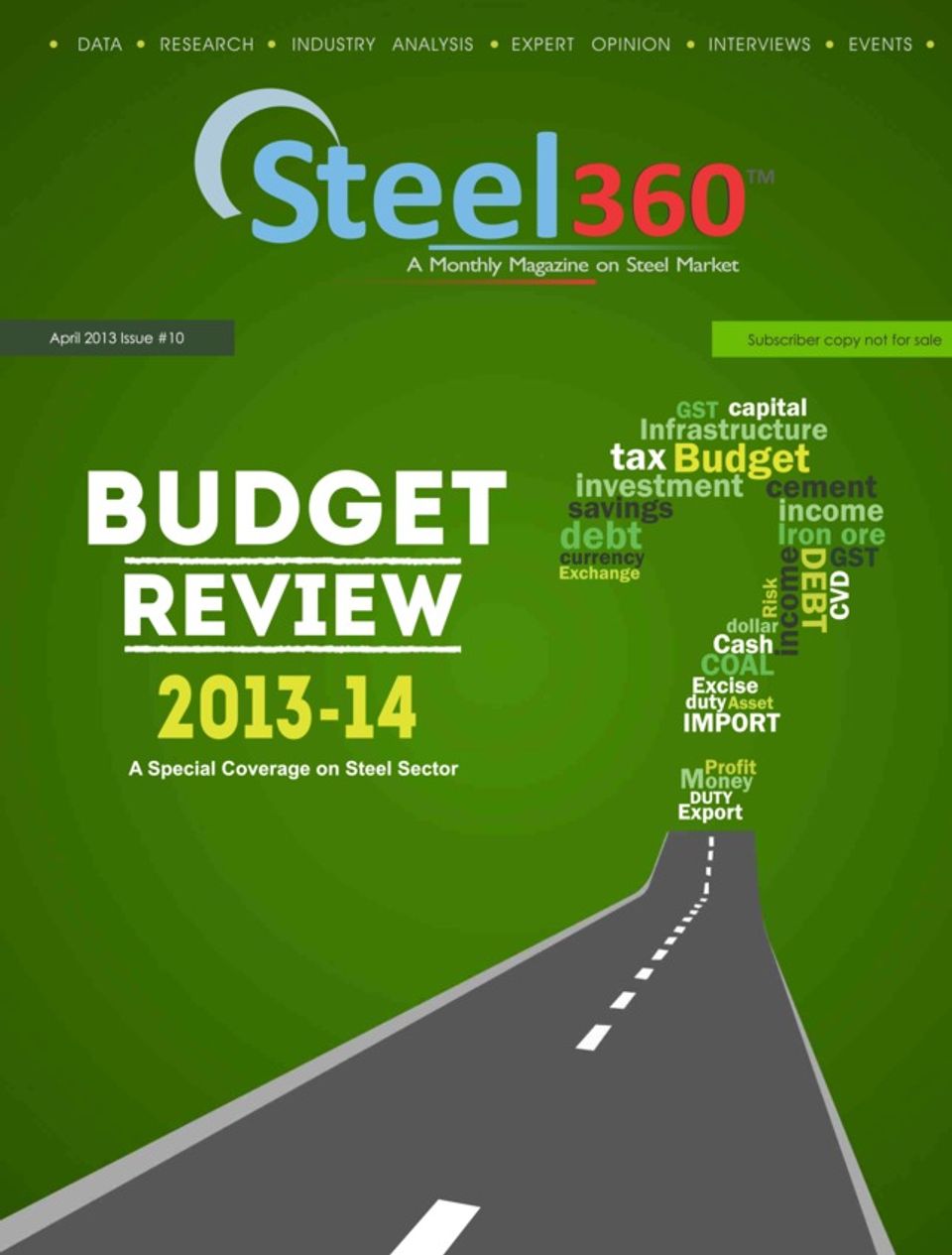 Get digital access to Steel 360 - April 2013 issue | Magzter.com