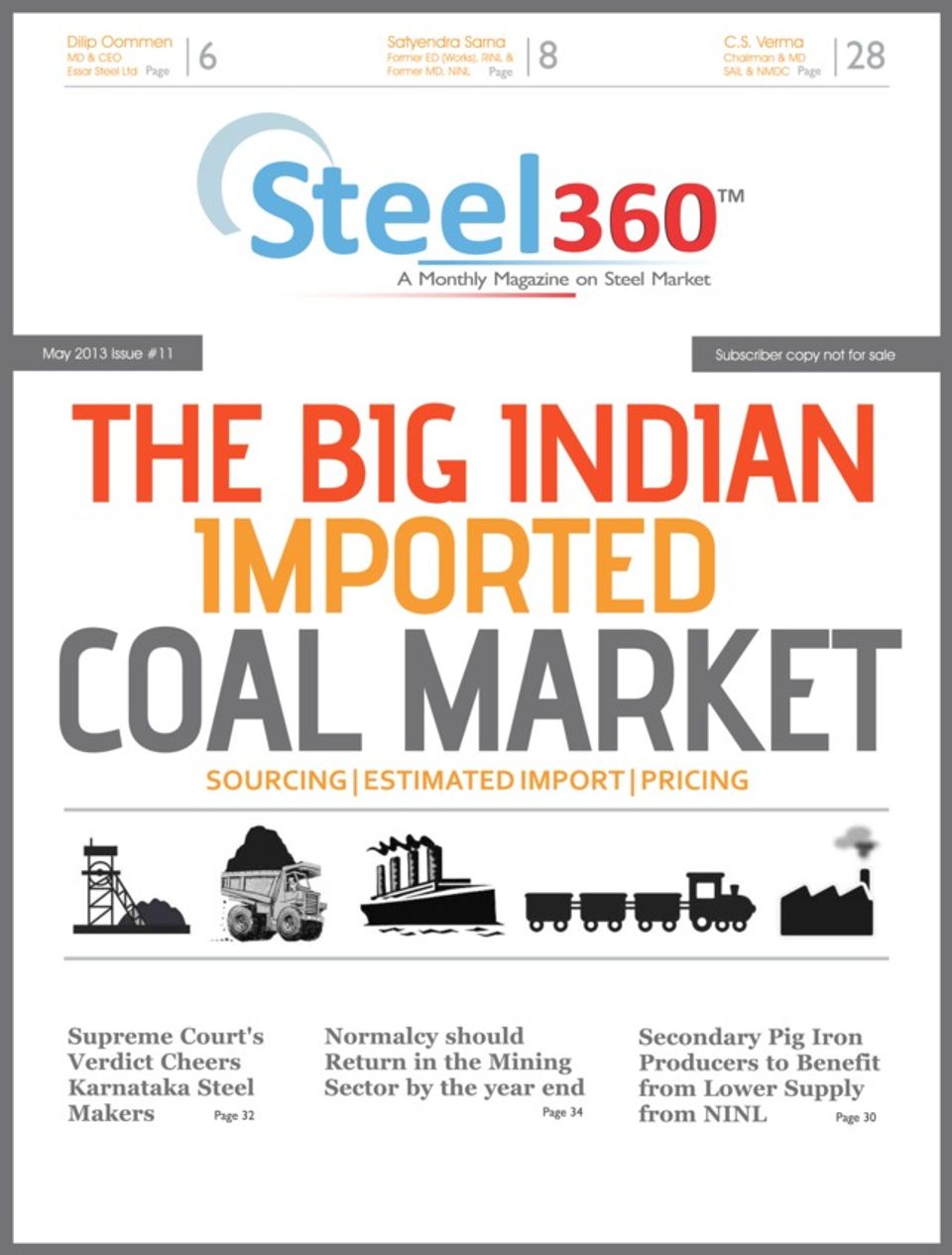 Get digital access to Steel 360 - May 2013 issue | Magzter.com