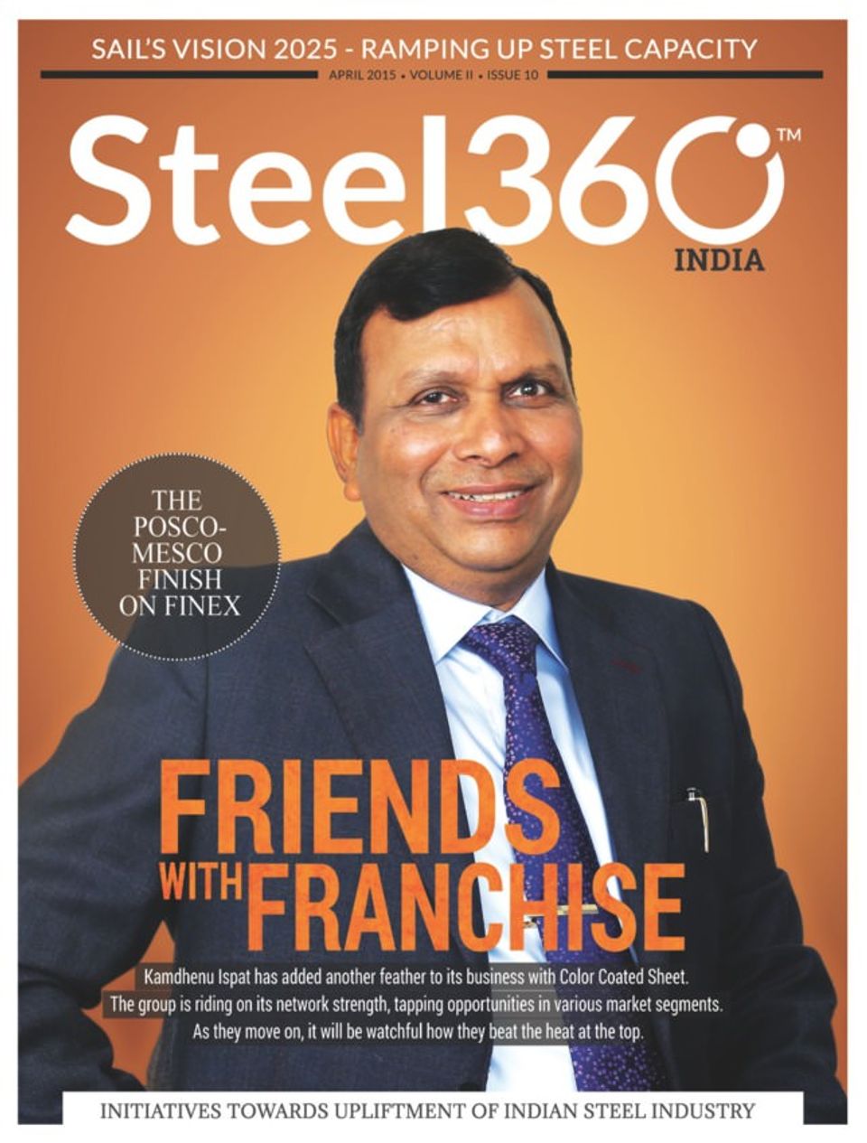 Get digital access to Steel 360 - April 2015 issue | Magzter.com