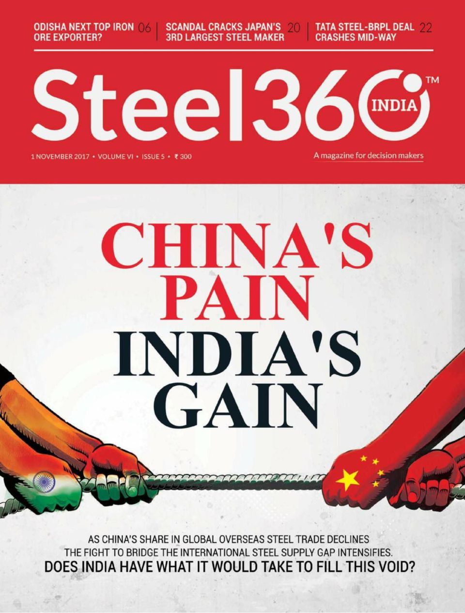 Get digital access to Steel 360 - November 2017 issue | Magzter.com