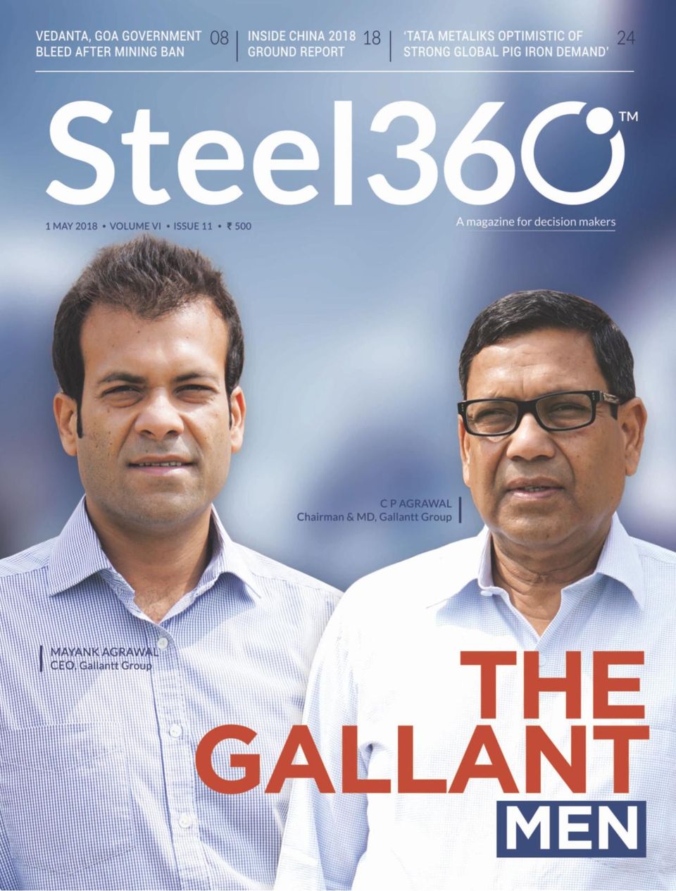 Get digital access to Steel 360 - May 2018 issue | Magzter.com