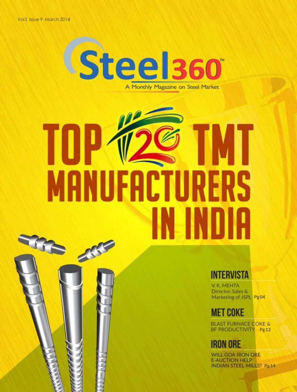 Get digital access to Steel 360 - March 2014 issue | Magzter.com