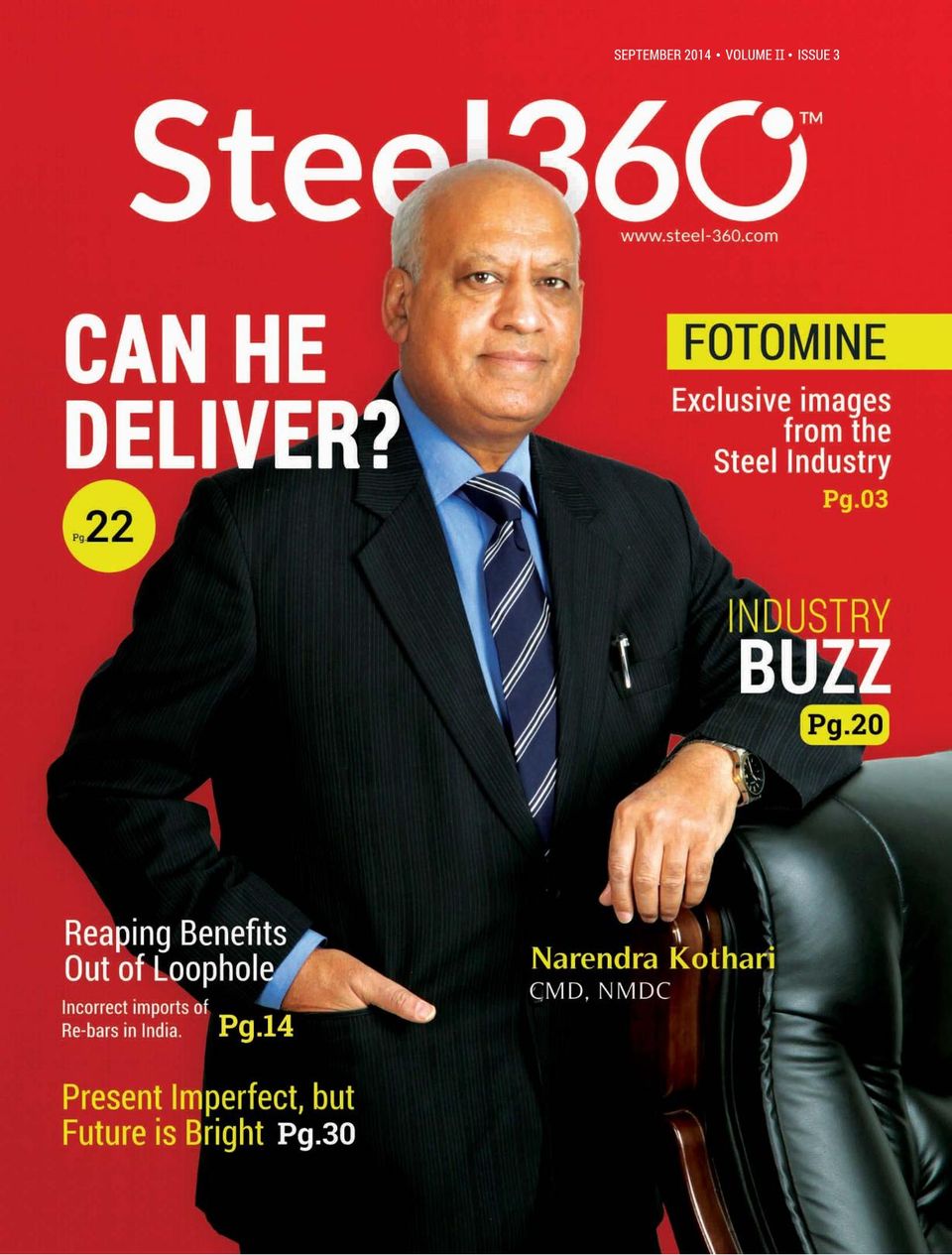 Get digital access to Steel 360 - September 2014 issue | Magzter.com