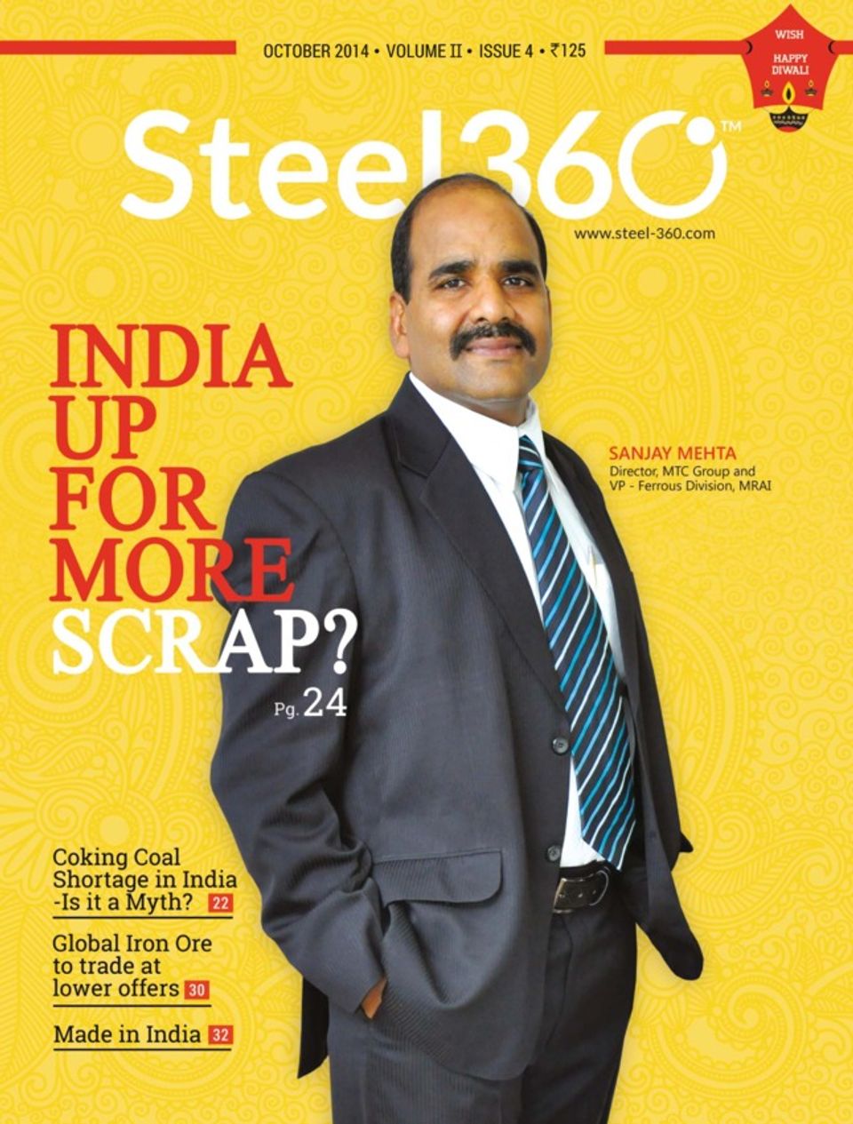 Get digital access to Steel 360 - October 2014 issue | Magzter.com